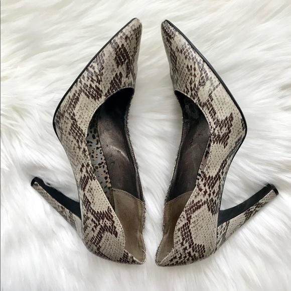 Sam Edelman | Shoes | Sam Edelman Python Heels | Poshmark